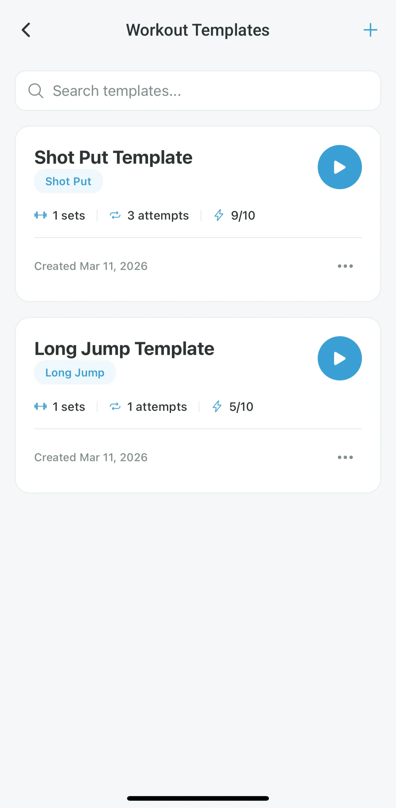 TrackIt - Track & Field Workout Tracker App | Log Runs, Sprints & Training